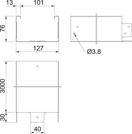 Cable duct OL9000 FS | OBO