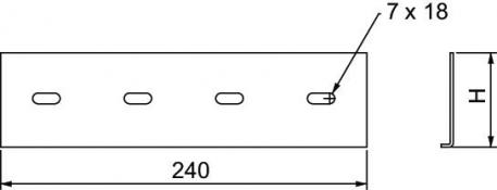 Straight connector OL76 | OBO