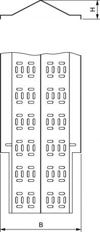 Lid, cable ladder SSP | OBO