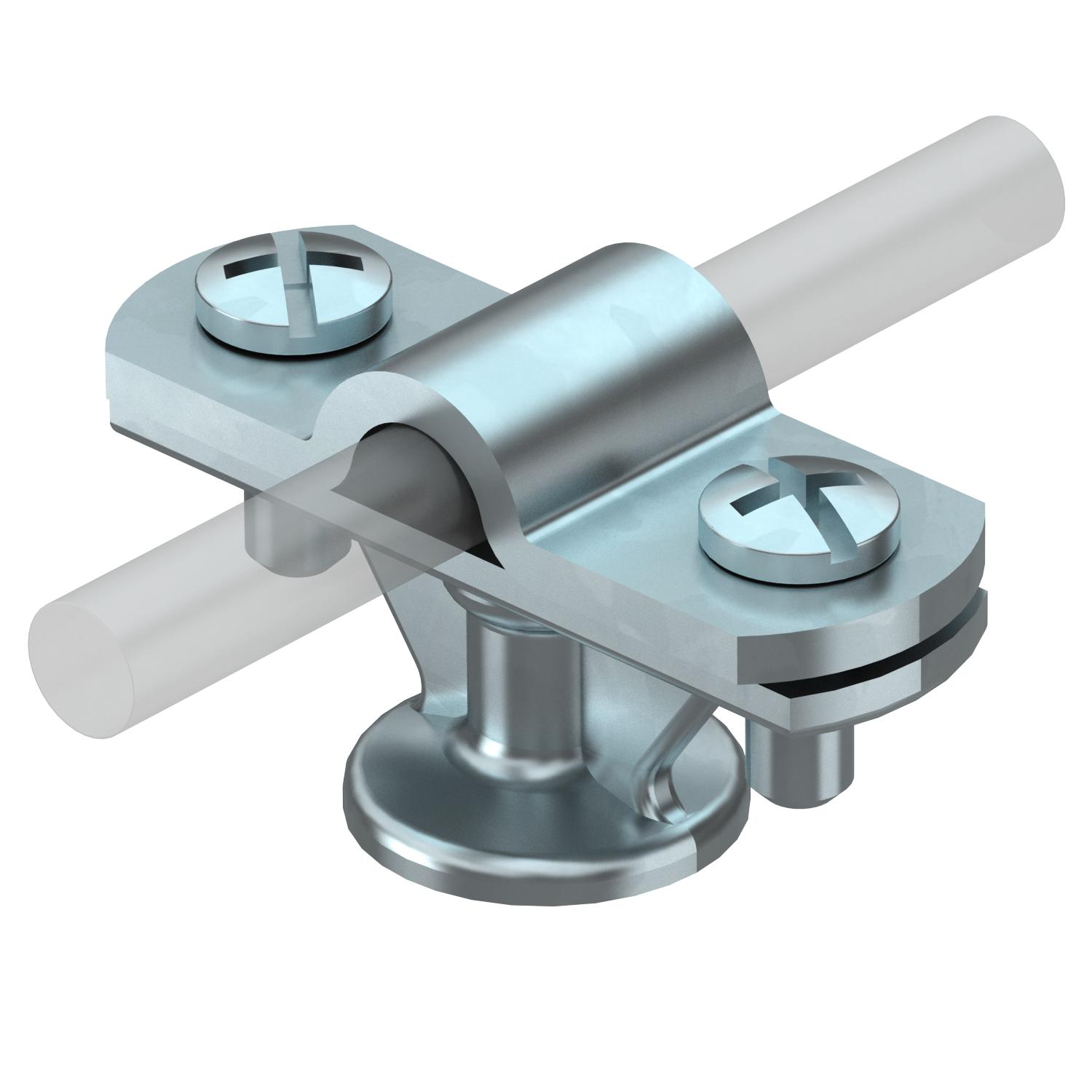 Cable bracket with crossbar Rd 8−10 mm | OBO