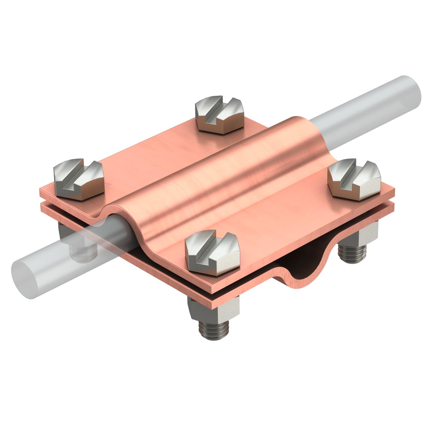 Cross-connector Rd 8−10 mm Cu Rd 8-10 | OBO