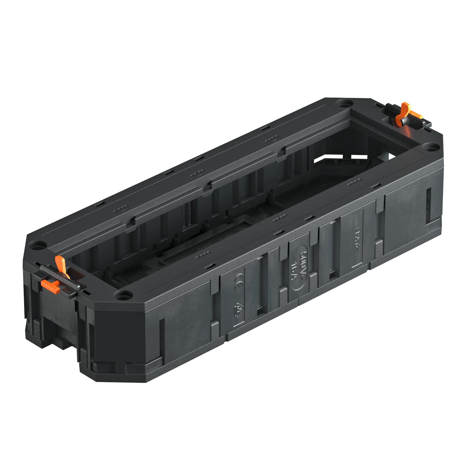 UT4 universal support, with cover plate for Modul 45® devices, system ...