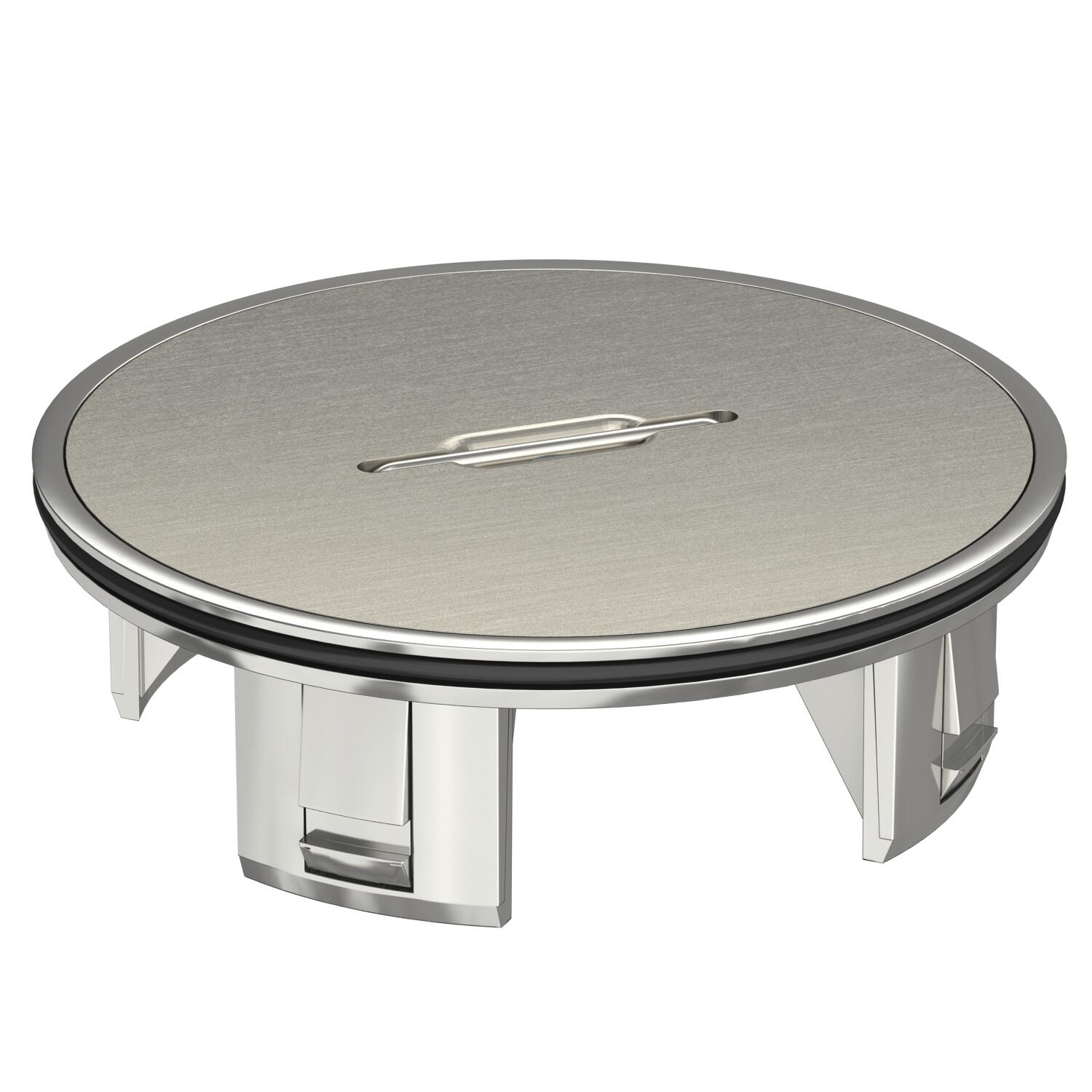 Tube body with cover plate, with handle clamp, for frame cassette and ...